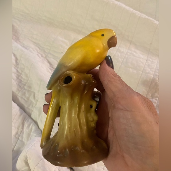 czezbo | Accents | Vintage Ceramic Parrot Figurine | Poshmark